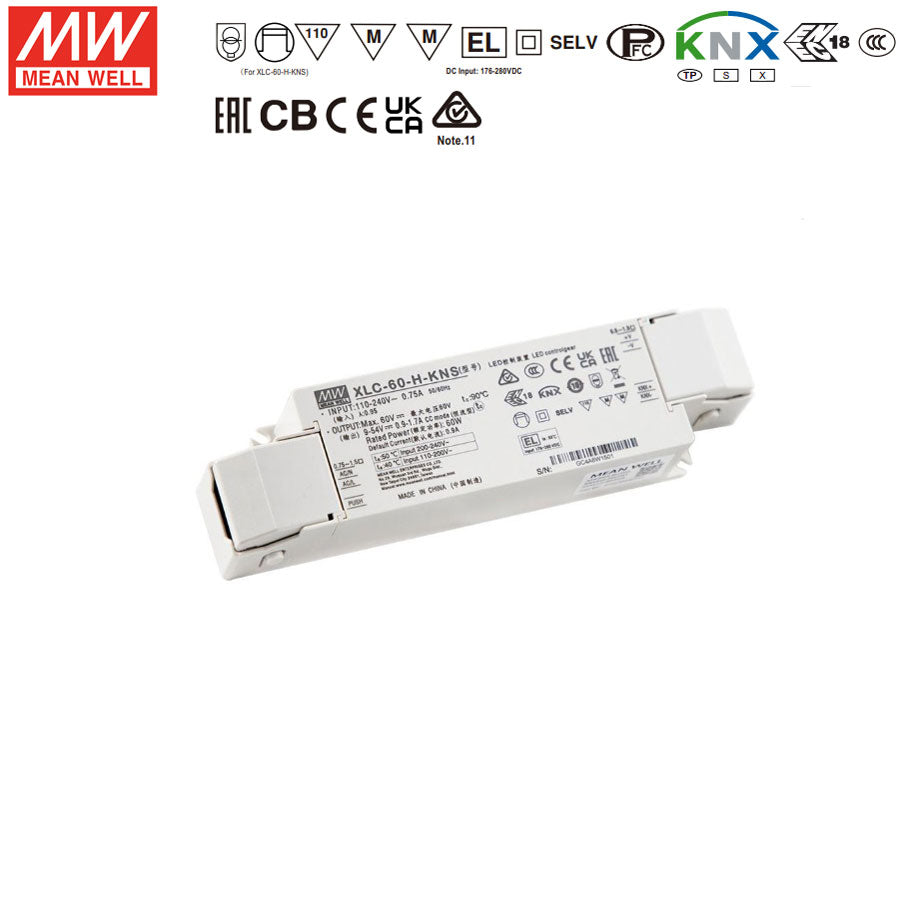 Mean Well XLC-60-H-KNS LED Driver 60W for KNX System – Wellforces Ltd.