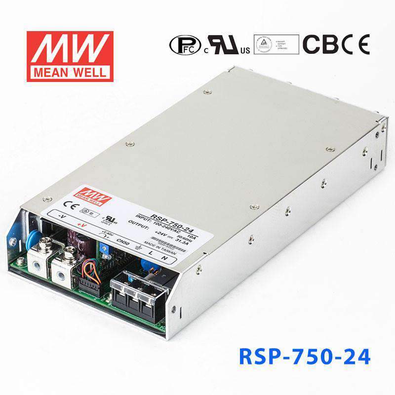 Mean Well RSP-750-24 Power Supply 750W 24V | New Zealand Distributor ...