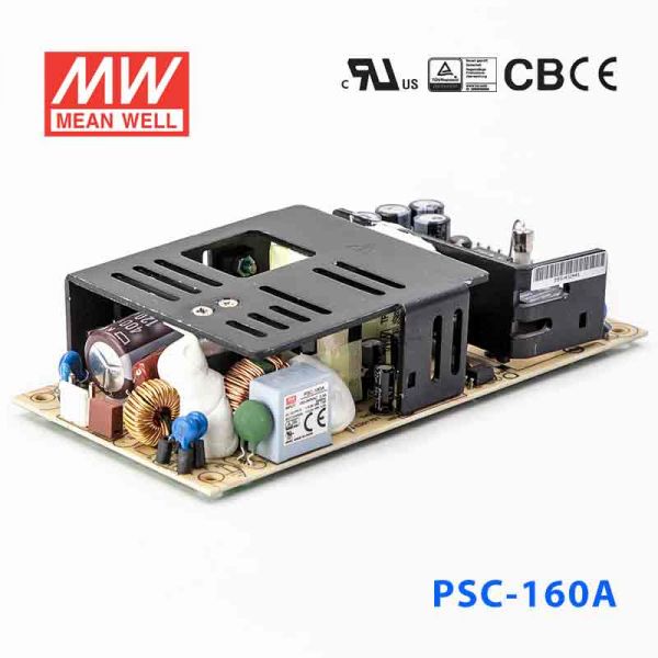 Mean Well PSC-160A Battery Chargers 160W 13.8V 7.6A – PFC - Power Supply – Security | Auckland ...