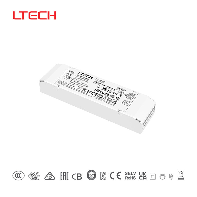 LTECH SE-40-300-1050-W2D 40W 300mA ~ 1050mA CC DALI2 LED Driver - Ltech NZ Distributor ...