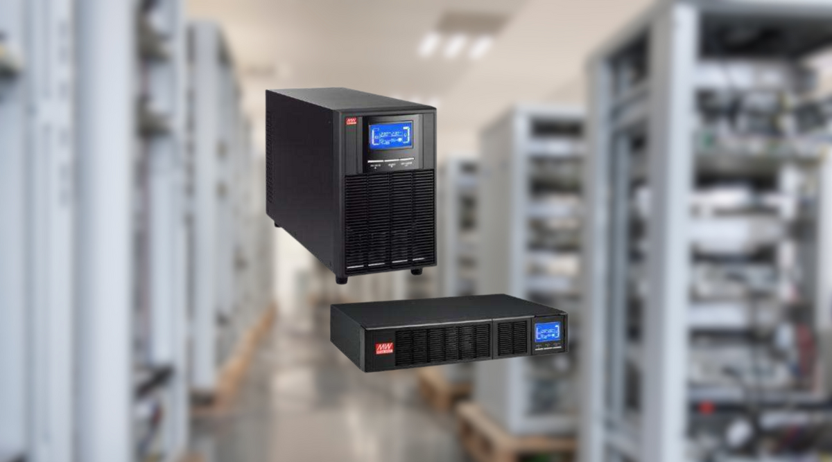 MEAN WELL ES-SU/TU Series | 3kVA–10kVA Online UPS Systems for Critical ...