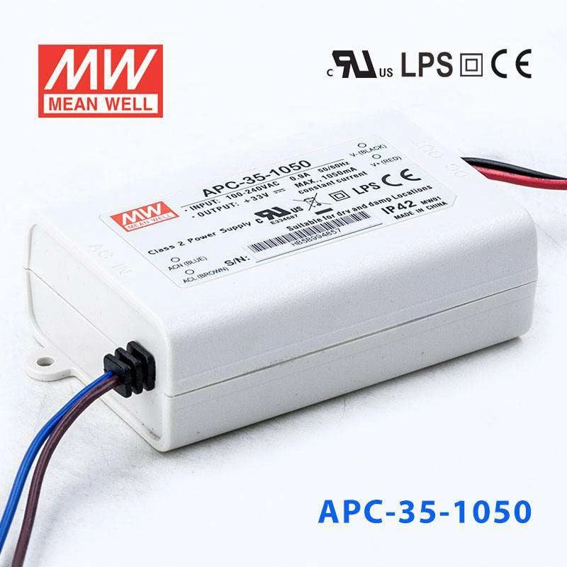 Mean Well APC-35-1050 Constant Current LED Driver | Auckland ...