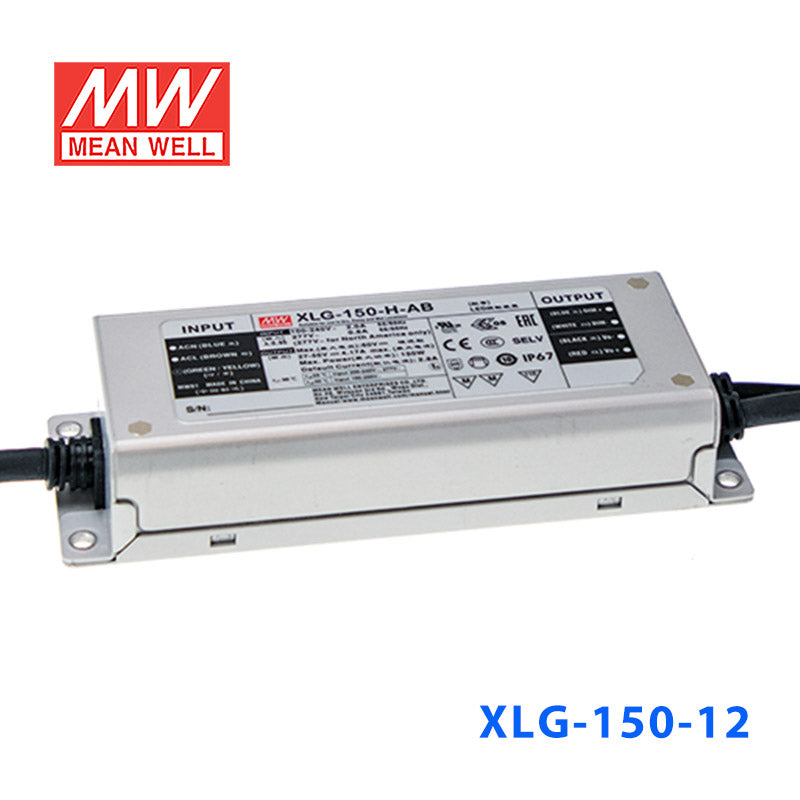 Mean Well XLG-150-12-AB Power Supply - Adjustable & Dimmable ...