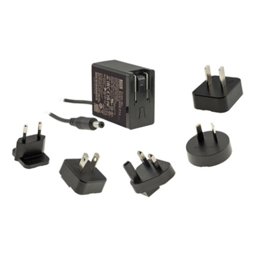 Mean Well NGE12I12-P1J AC-DC Wall Adapter - Interchangeable Plug - 12W ...