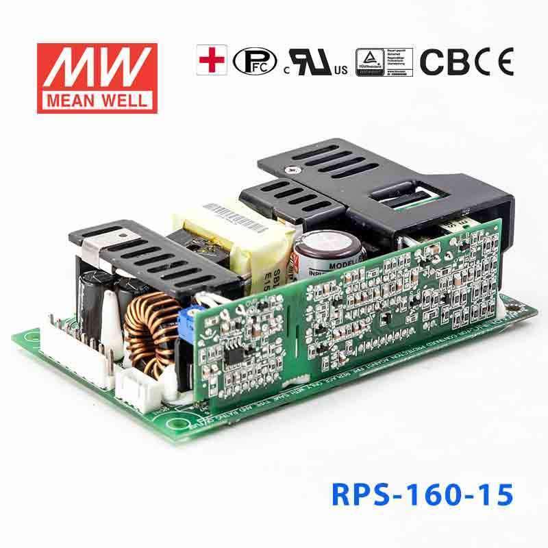 Mean Well RPS-160-15 Green Power Supply W 15V 7.3A - Medical Power ...