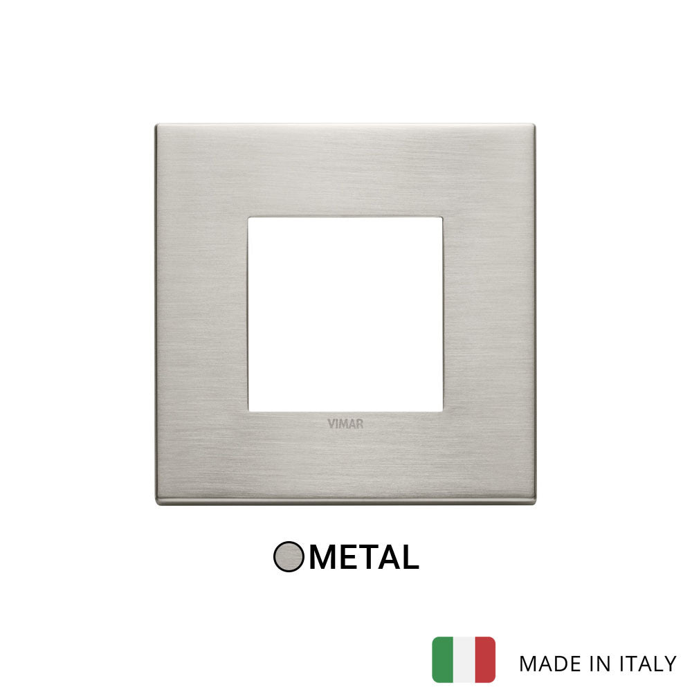 Vimar Eikon Exe VM-22642.11 Switch - Cover Plate Brushed Nickel ...