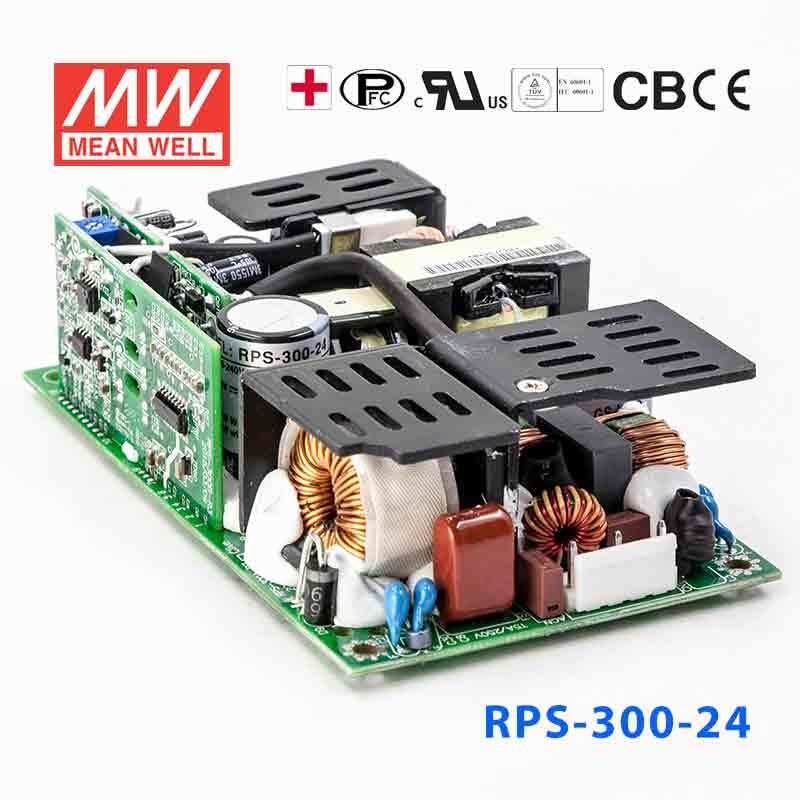 Mean Well RPS-300-24 Green Power Supply W 24V 8.33A - Medical Power ...