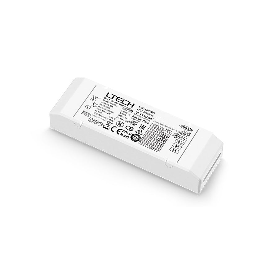 Ltech SE-12-100-450-W2D DALI-2 Tunable White LED Driver - Auckland ...