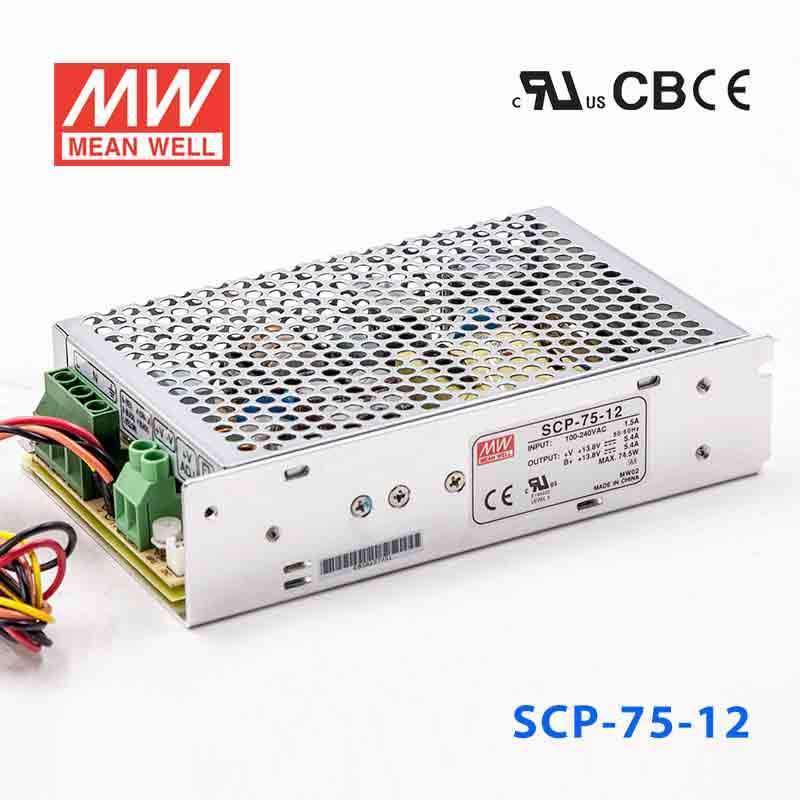 Mean Well SCP-75-12 Power Supply - Security | 74.5W 13.8V 5.4A ...