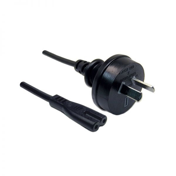 2M Figure 8 Power Cord - 2 pin plug to figure 8 (IEC 320 C7) connector ...