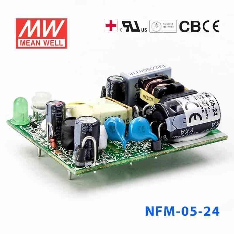 Mean Well NFM Series NFM-05-24 Power Supply - Open Frame Type ...
