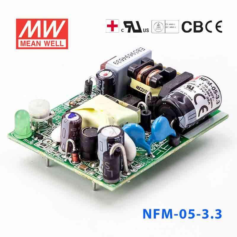 Mean Well NFM Series NFM-05-3.3 Power Supply - Open Frame Type ...