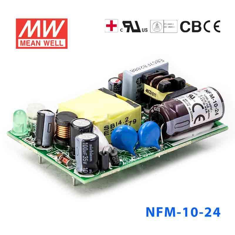 Mean Well NFM Series NFM-10-24 Power Supply - Open Frame Type ...