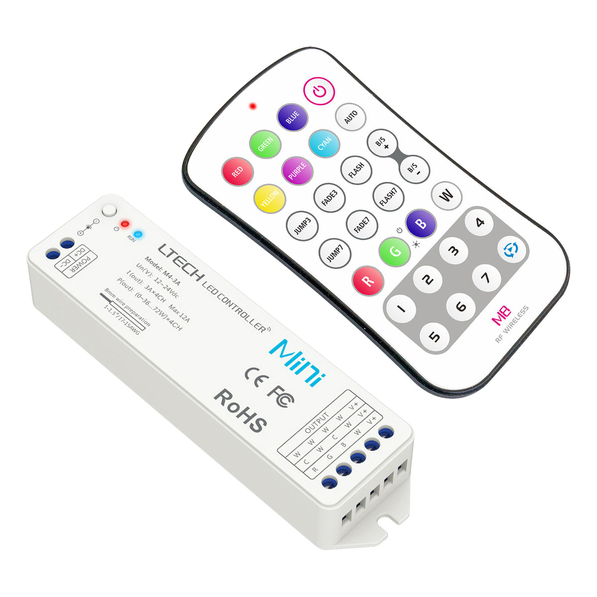 Ltech M Series M8+M4-3A LED Controller – Wellforces Ltd.