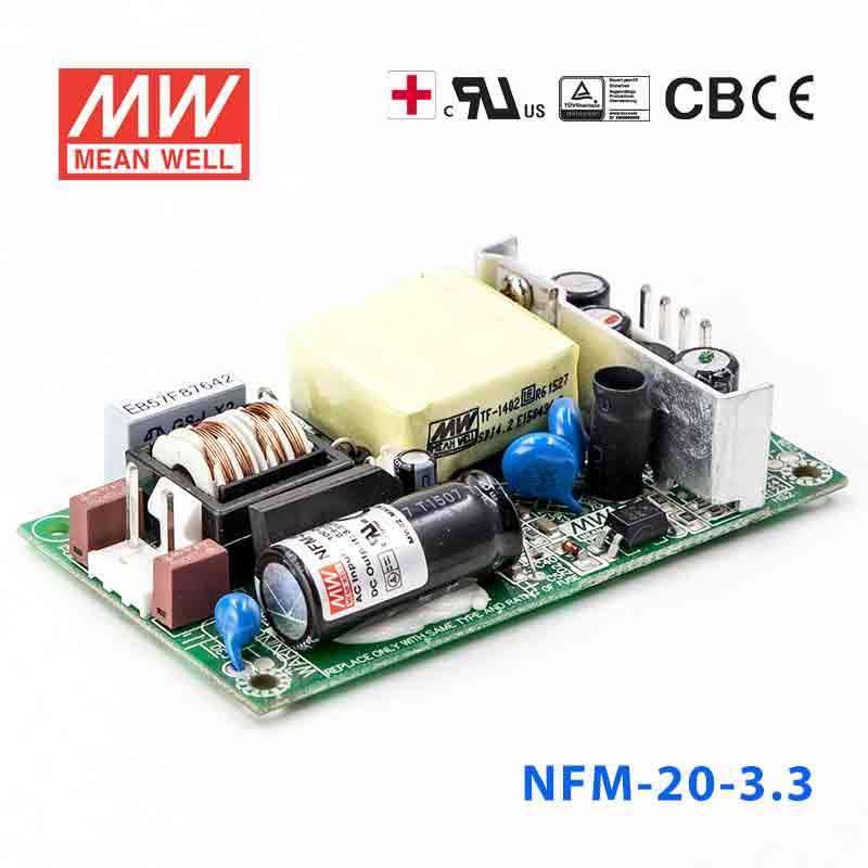 Mean Well NFM Series NFM-20-3.3 Power Supply - Open Frame Type ...
